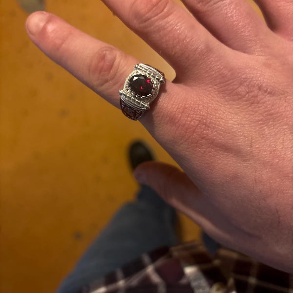 Asmodeus Ring Sigil of Asmodeus Silver 925 Asmodeus Minimal Ring - Etsy