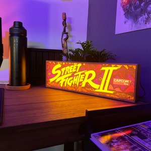 Custom Marquee Light Box Wood, Arkanoid Light Box, Arkanoid Wall Décor ...