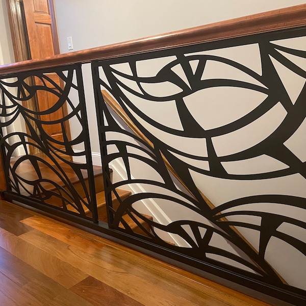Modern Interior Railings/ Staircase Decorative Panel Inserts/ Metal ...
