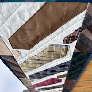 PDF Pattern Rectangular 8 Necktie Quilt Table Topper Runner - Etsy