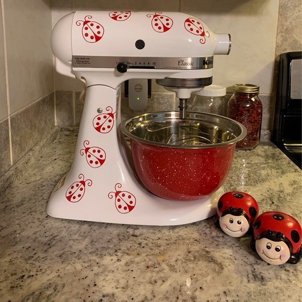 Little Ladybugs Kitchenaid Mixer Mixing Machine Decal Art Wrap - Etsy