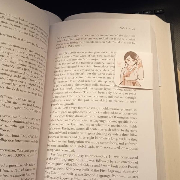 The Wizard Howl Reading - Magnetic Bookmark - Etsy