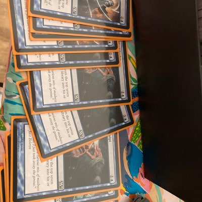 Mono Blue Mill Deck Very Strong MTG Magic the Gathering Deck Pauper ...