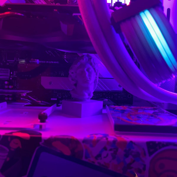 3D Printed Helios Bust ~~vaporwave~~ --macintosh Plus-- - Etsy