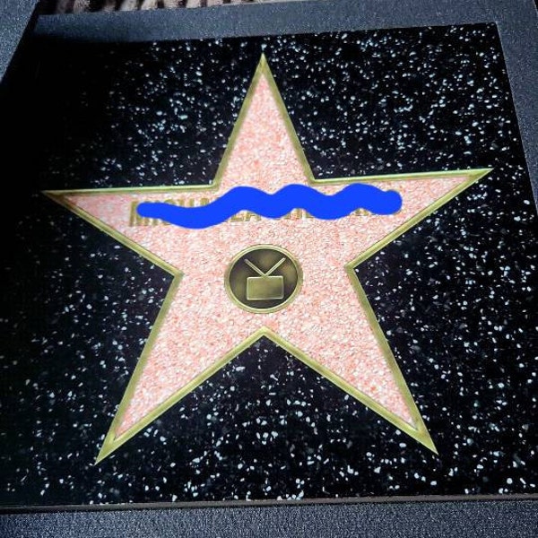 Personalised Hollywood Walk of Fame Tile – Custom Name Star Ceramic ...