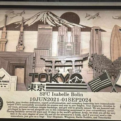 EDWARDS Air Force Base 3D Custom Wood Plaque PCS RETIREMENT Gift - Etsy