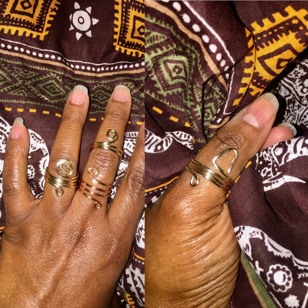 Set of Three Evolve Rings - Etsy