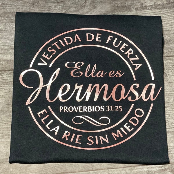 Ella Es Hermosa Svg, Proverbios 31:25 Svg, Camisa Cristiana Svg ...