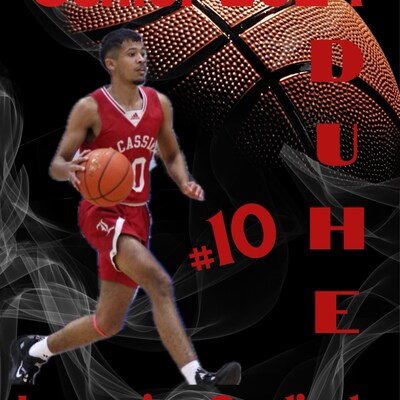 Basketball Gameday Stadium Sports Poster Photoshop Canva Overlay ...