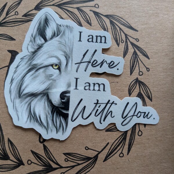 I Am With You Sticker | Throne of Glass Merchandise | Fenrys and Aelin ...