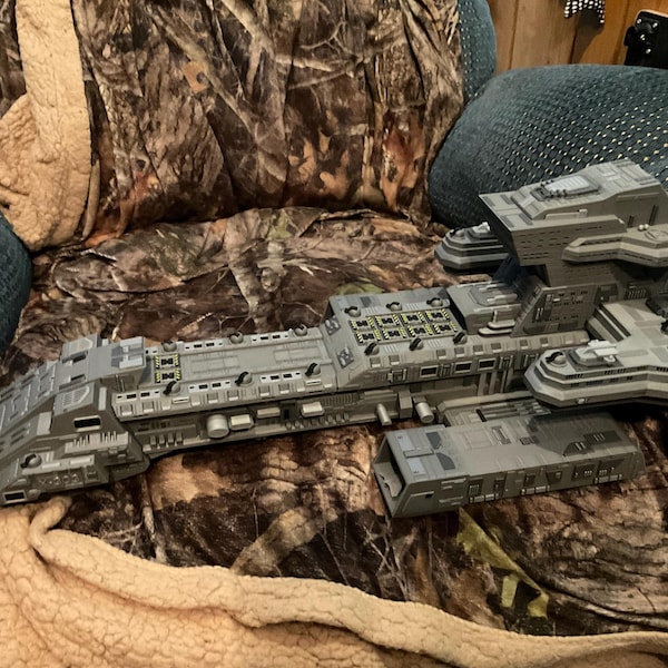 Handcrafted X-304 Daedalus Starship Model, Stargate Sg1/atlantis ...