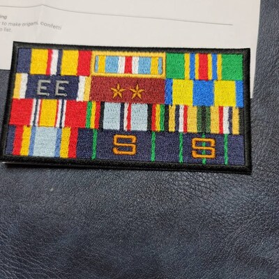 Medal Ribbons Patch Turn Your Military Medal Ribbons Into an ...