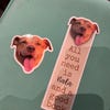Custom Dog Bookmark, Animal Lover Gift for Pet Lovers, Personalized ...