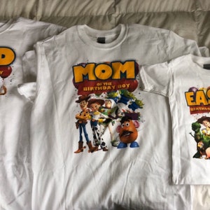 Toy Story Birthday Shirts for Family Toys Story Shirts | Etsy