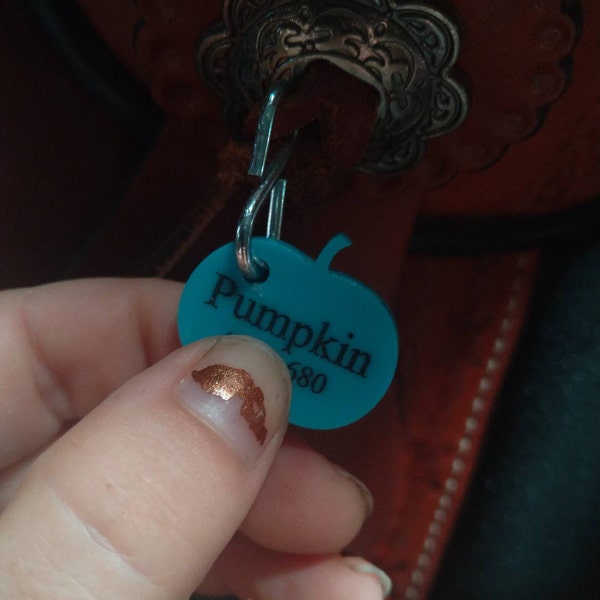 1.5” Color Coded Horse Blanket ID Tag Set - Etsy