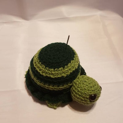 Turtle Hat in Shades of Green - Etsy