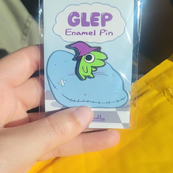 Smiling Friends Glep Hard Enamel Pin - 1in. - Etsy