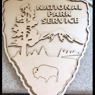 National Park Service Emblem Arrowhead Vector File SVG, Pdf, Dxf, Ai ...