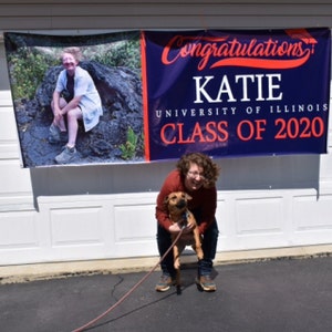 Personalize Graduation Banner, Class of 2024 Graduation Banner, Custom ...