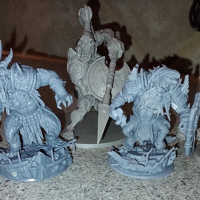 RPG 28mm Frost City Ice Toad large - Etsy