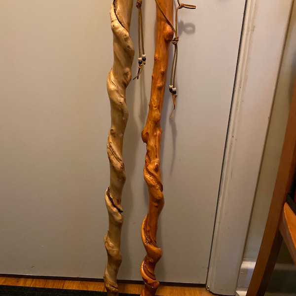 Handmade Vine Curled Walking Stick (etsy) - Etsy