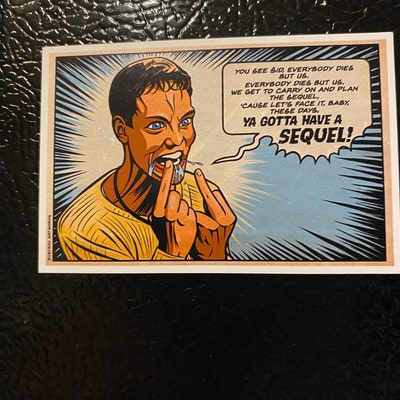 Stu Macher Scream Comic Panel 3 Magnet - Etsy UK