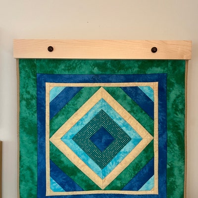 Quilt & Rug Hanger 18, 24, 30, 36 Several Finishes Available Original ...