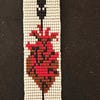 Moon Wolf - Native Bead Loom Pattern - Loom Bracelet Pattern - Loom ...