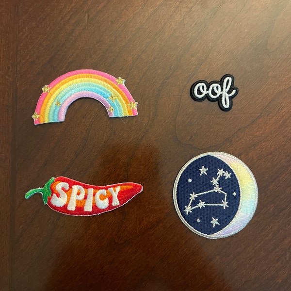 Spicy Pepper Patch - Embroidered Patches for Jackets - Wildflower + Co ...