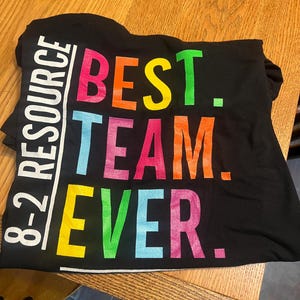 Custom School Shirt, Custom School Spirit Tshirt, Teacher Team Shirts ...