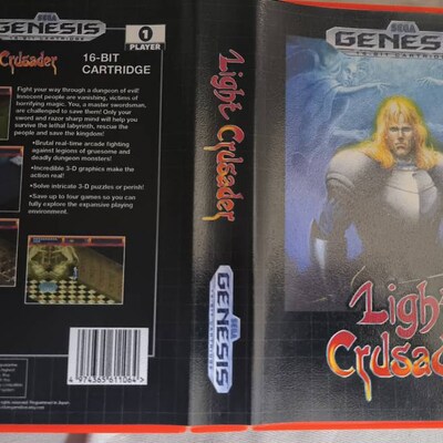 Replacement Cover Mortal Kombat Arcade Edition PAL Hack Version SEGA Megadrive Custom ...