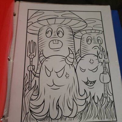 Stoner Coloring Book, Adult Coloring Book, Let's Get High and Color ...