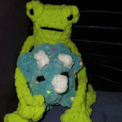 Fuzzy Crochet Baby Birds, Handmade Chicken Plushie, Handmade Mallard ...