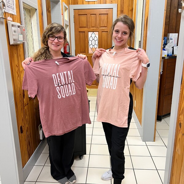 Personalized Dental Squad Shirt, Gift for Dentist, Dentist Shirt ...