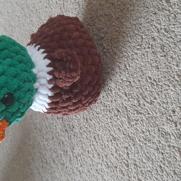 Pocket Duckling Crochet Pattern · Good Luck Duck Amigurumi Tutorial ...