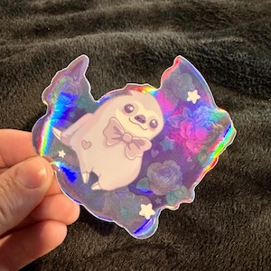 Confused Blob Fish in a Bottle Clear Acrylic Waterproof Sticker - Etsy