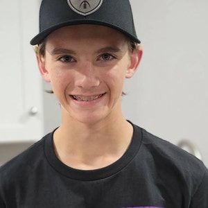 Personalized Player Number Leather Patch Hat Personalized - Etsy