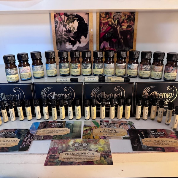 Alkemia Perfumes Introductory Sample Set - Etsy