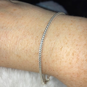 Twisted Box Chain Necklace .925 Sterling Silver 16 | Etsy