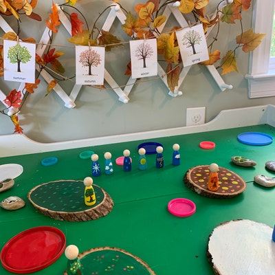 4 SEASONS 36 Editable Montessori Cards Flash Cards Nomenclature Cards ...