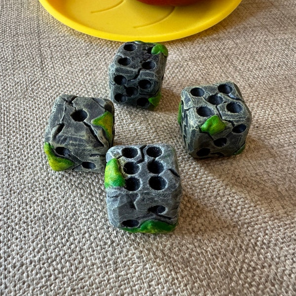 Cathedral Stained Glass Dnd Dice Set - Etsy