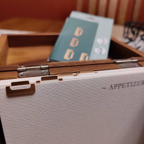 Midori Chiratto ROSE GOLD Metal Index Tabs Index Clips ORANGE Index ...