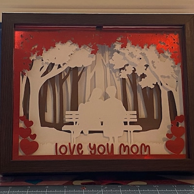 Mom Shadow Box Svg File for Cricut, 3D Layered Mom Svg, Mothers Day ...