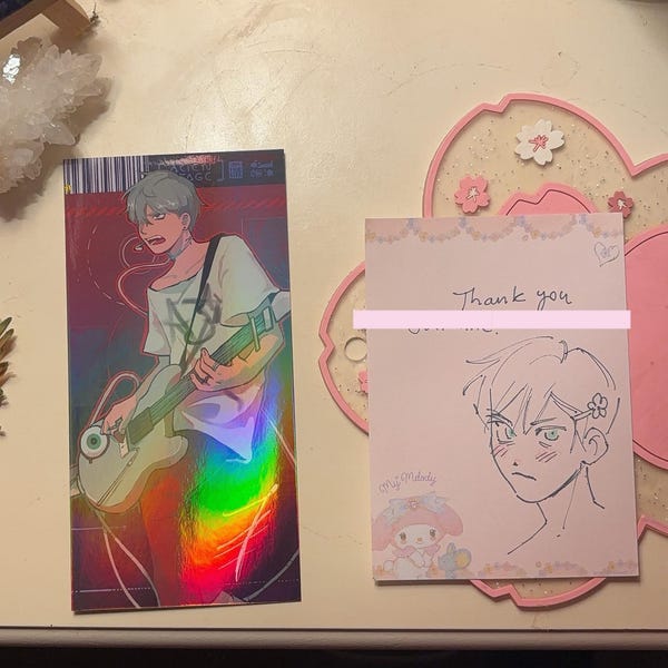 ALIEN STAGE ALNST Holographic Bookmarks/tickets - Etsy UK