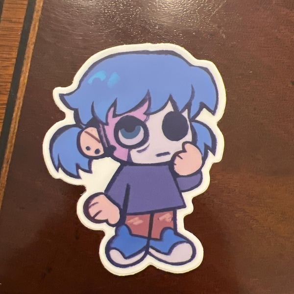 Sally Face Vinyl Sticker Matte 2.75" - Etsy