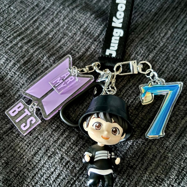 Bangtan 7 Map of the Soul Keychain | BTS Keychain - Bts Keychain Charm ...