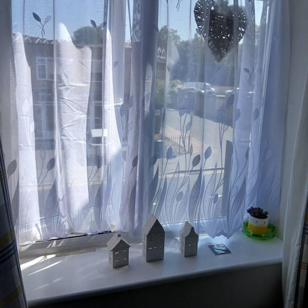 Willow Net Curtain - Etsy UK