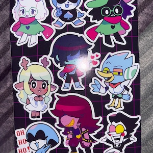 Colorful Stage Sticker Sheet - Etsy
