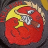 The Simpsons Flying Hellfish Grandpa Embroidered Sew on Iron on Patch ...
