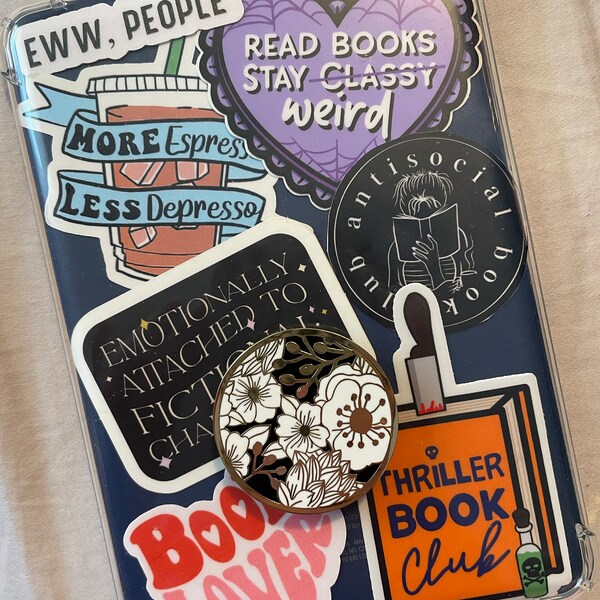 Slaying My Reading Goal Michael Sticker | Horror Books | Bookish Sticker | Horror Reader Sticker ...
